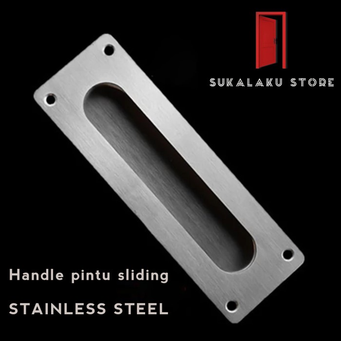 Jual Handle tanam pintu sliding stainless | Shopee Indonesia