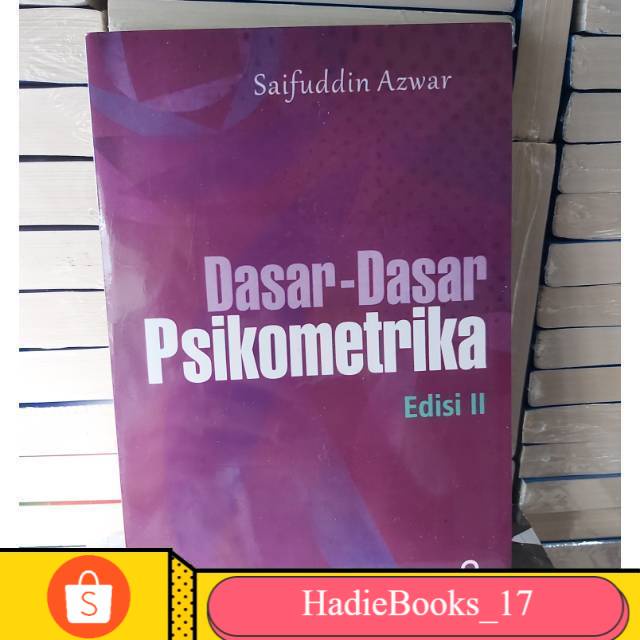 Jual DASAR DASAR PSIKOMETRI BY SAIFUDIN AZWAR | Shopee Indonesia