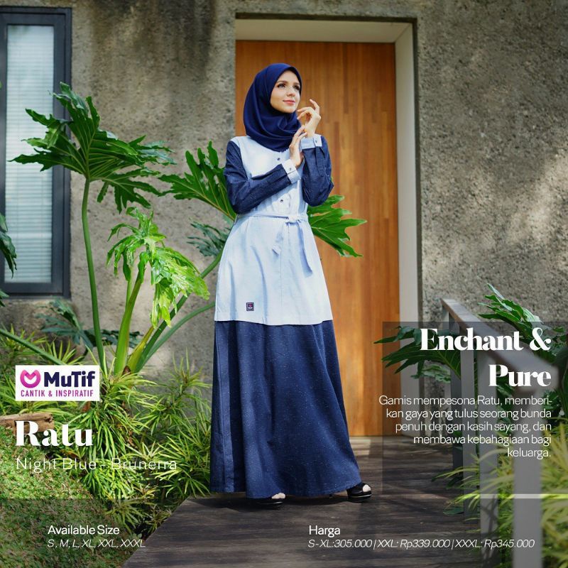 Jual Gamis Ratu by Mutif | Shopee Indonesia