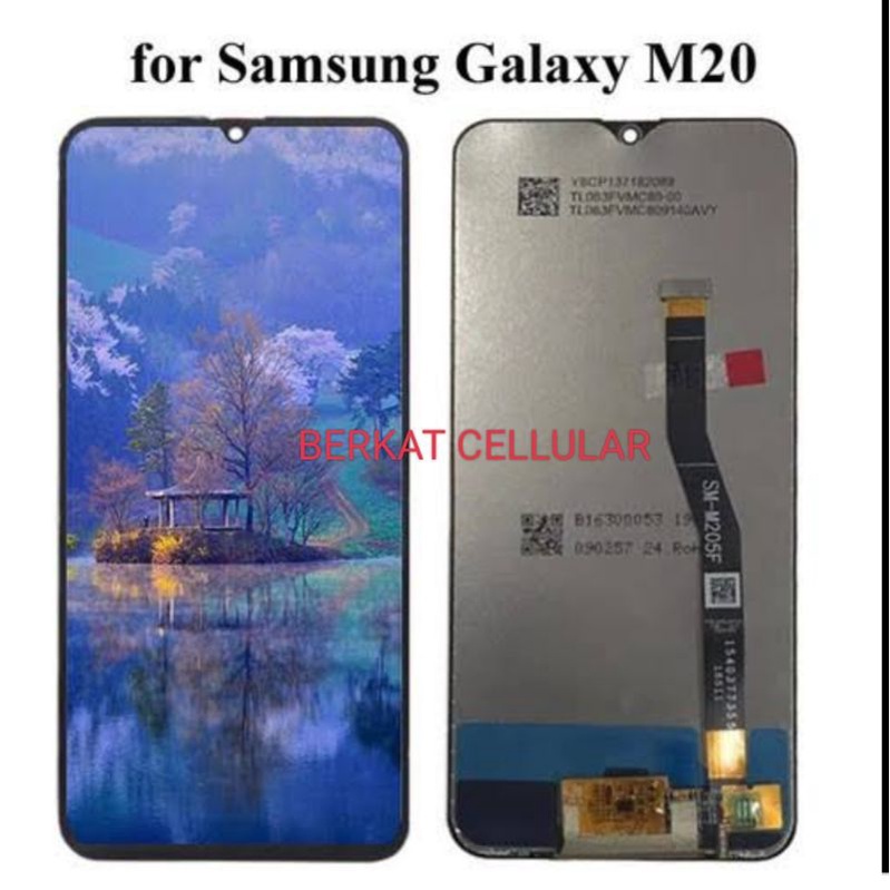 Jual LCD SAMSUNG M20/M205F FULL SET MAC PLUS | Shopee Indonesia