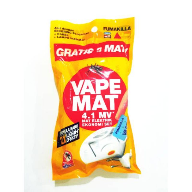 Jual VAPE MAT ELEKTRIK EKONOMI SET | alat obat nyamuk elektrik + 3 ...