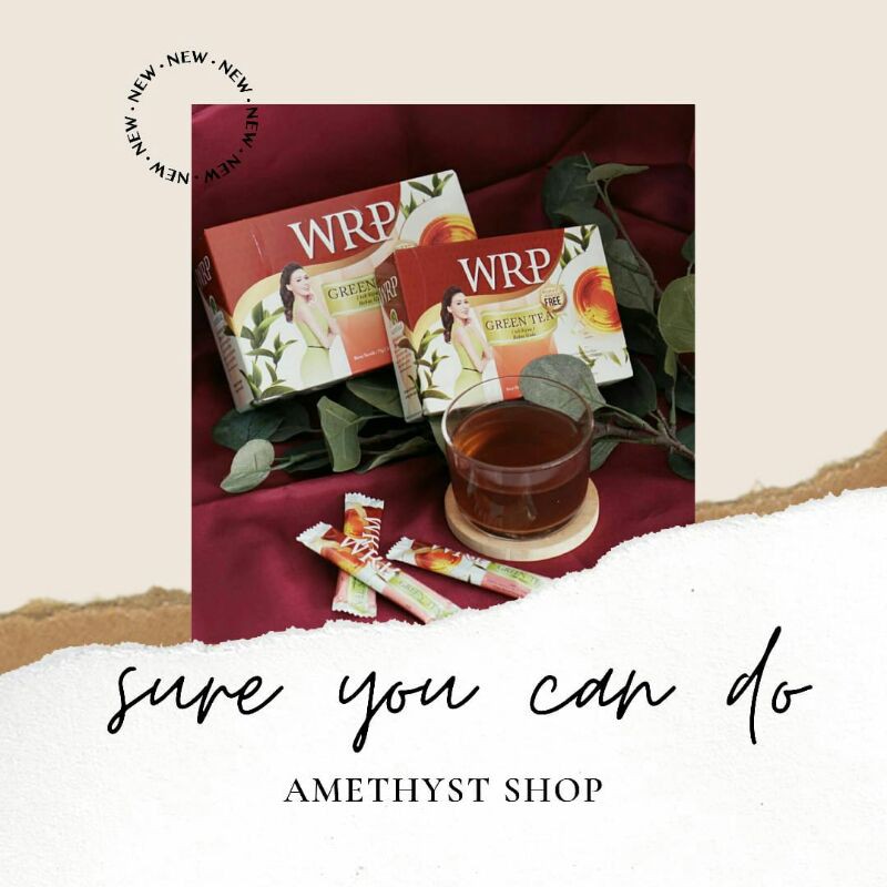 Jual WRP Green Tea 30 Sachet Teh Diet | Shopee Indonesia