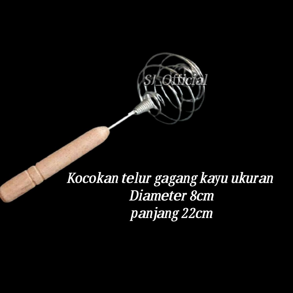 Jual Kocokan Telur Spiral Besar Stainless / Alat Pengocok Telur Murah ...