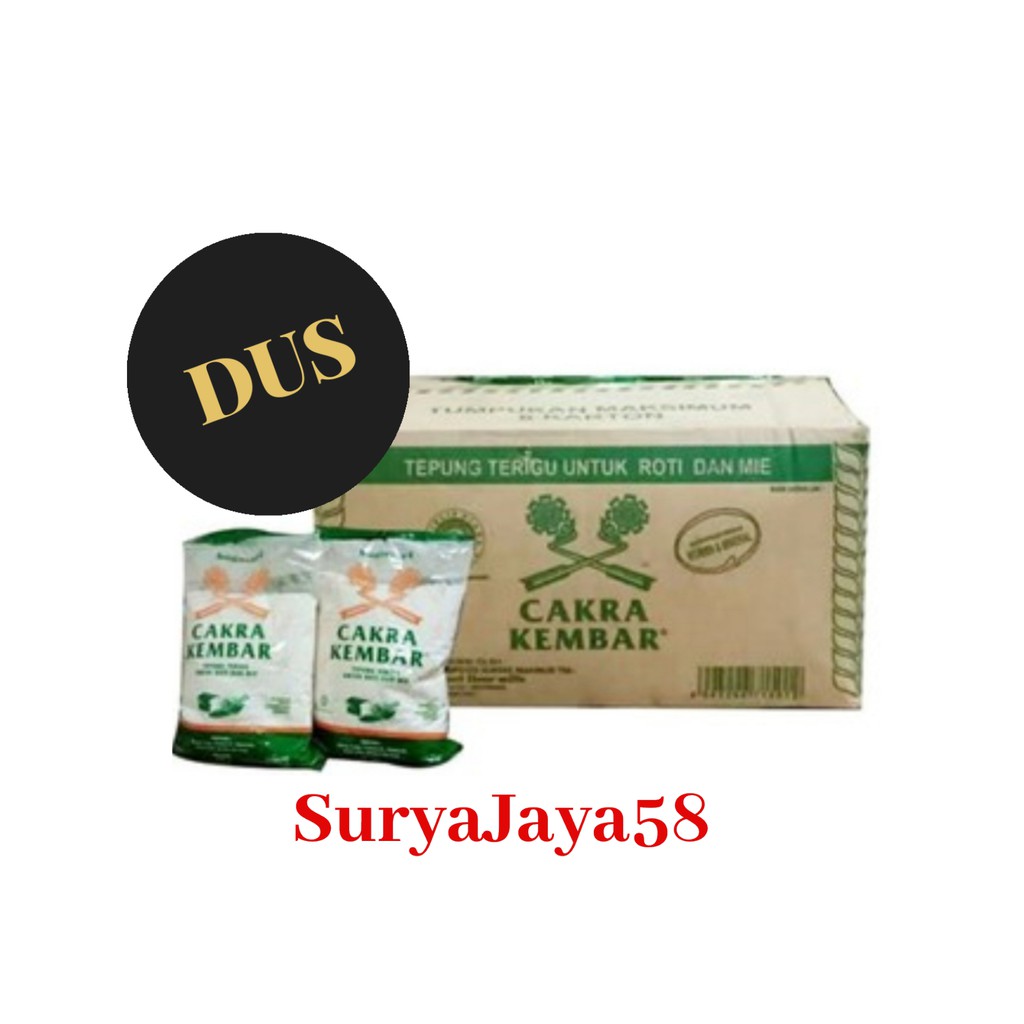 Jual Terigu Cakra 1kg | Tepung Terigu Protein Tinggi Cakra Kembar ...