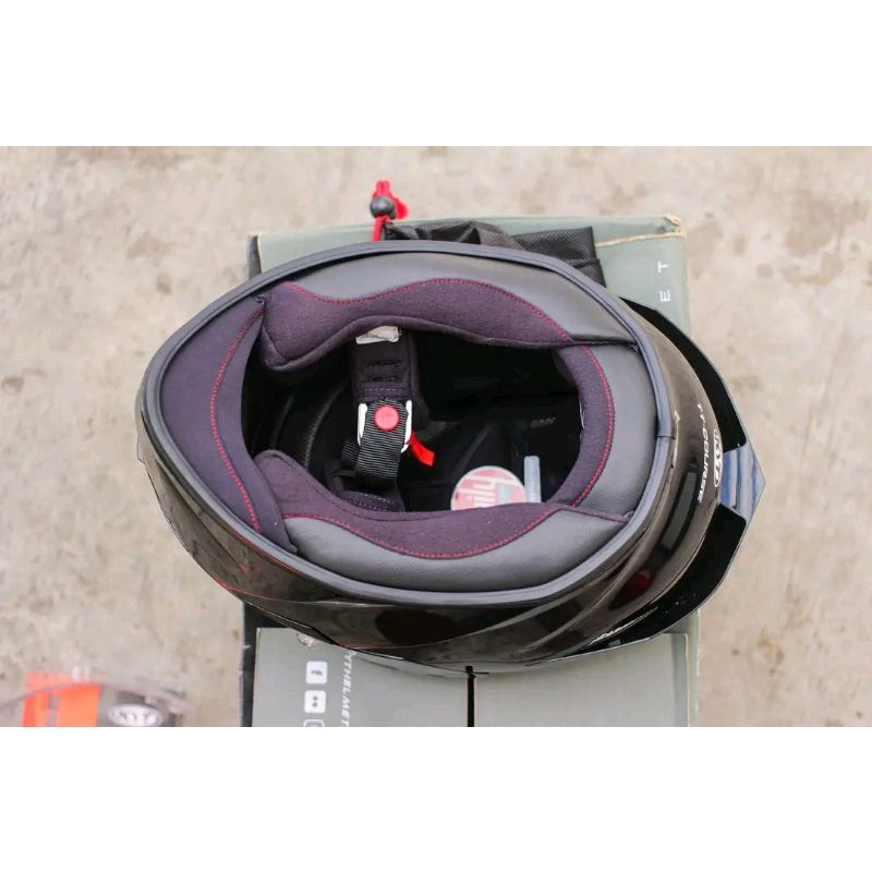 Jual KYT TT COURSE HITAM DOFF | Shopee Indonesia