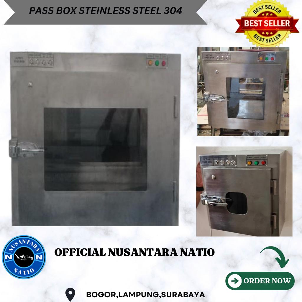 Jual Pass Box Statis 60x60x50 cm Stainless Steel 304 Interlock Door ...