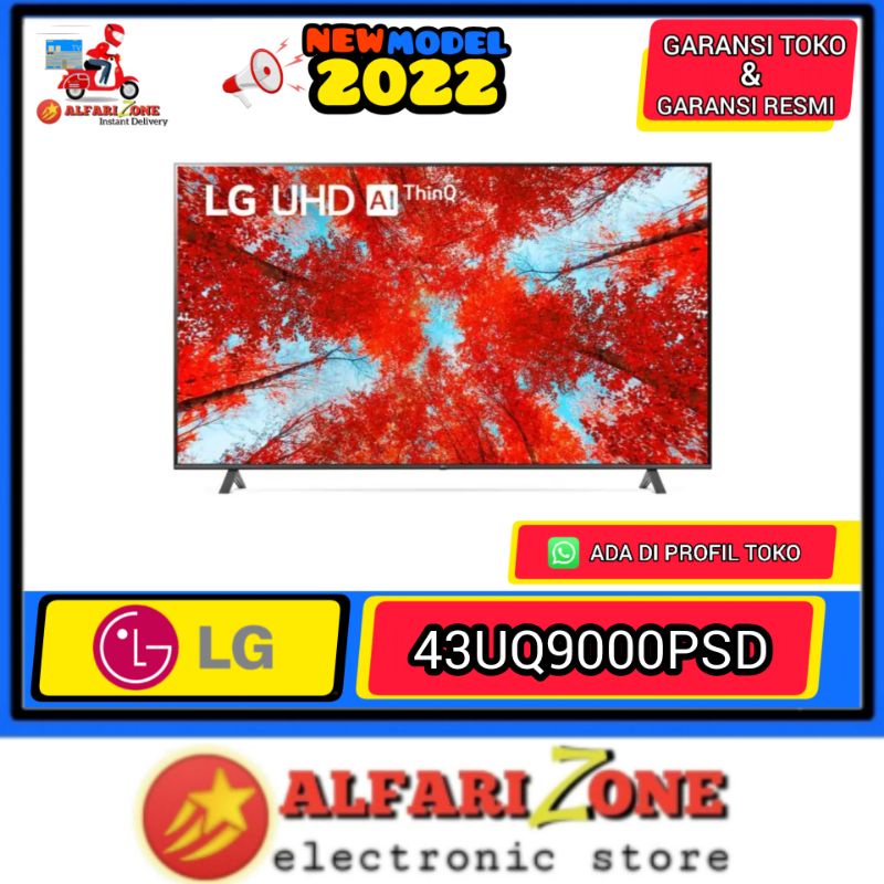 Jual LG 43UQ9000PSD Smart tv LG 43 inch 4K UHD 43UQ9000 43UQ90 UQ9000 TV 43 | Shopee Indonesia