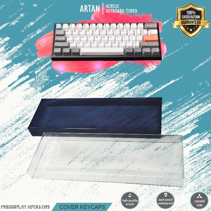 Jual Pressplay Apollo61 COVER KEYCAPS AKRILIK PELINDUNG KEYBOARD ...