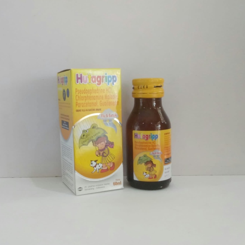 Jual Hufagrip flu dan batuk 1x60 ml (kuning) | Shopee Indonesia