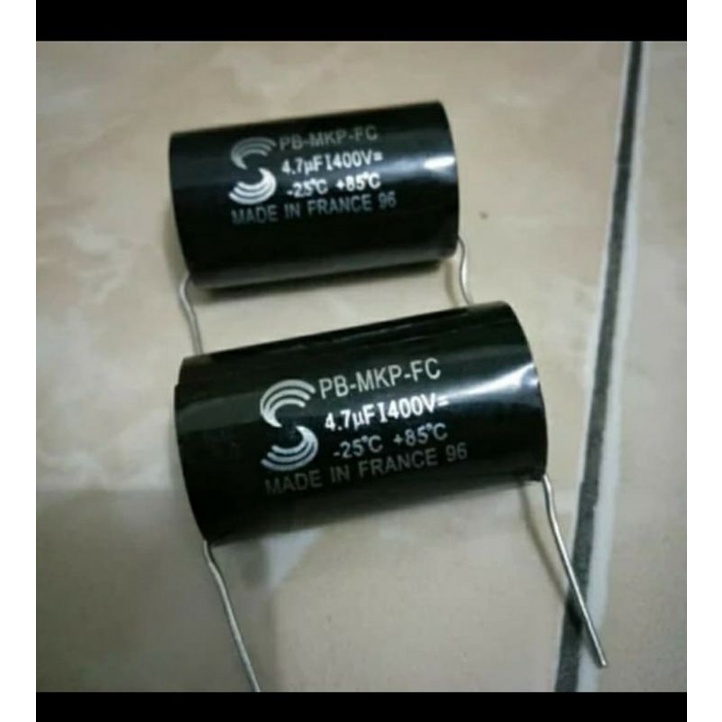 Jual capasitor kapasitor non polar solun 4.7uf 400v | Shopee Indonesia