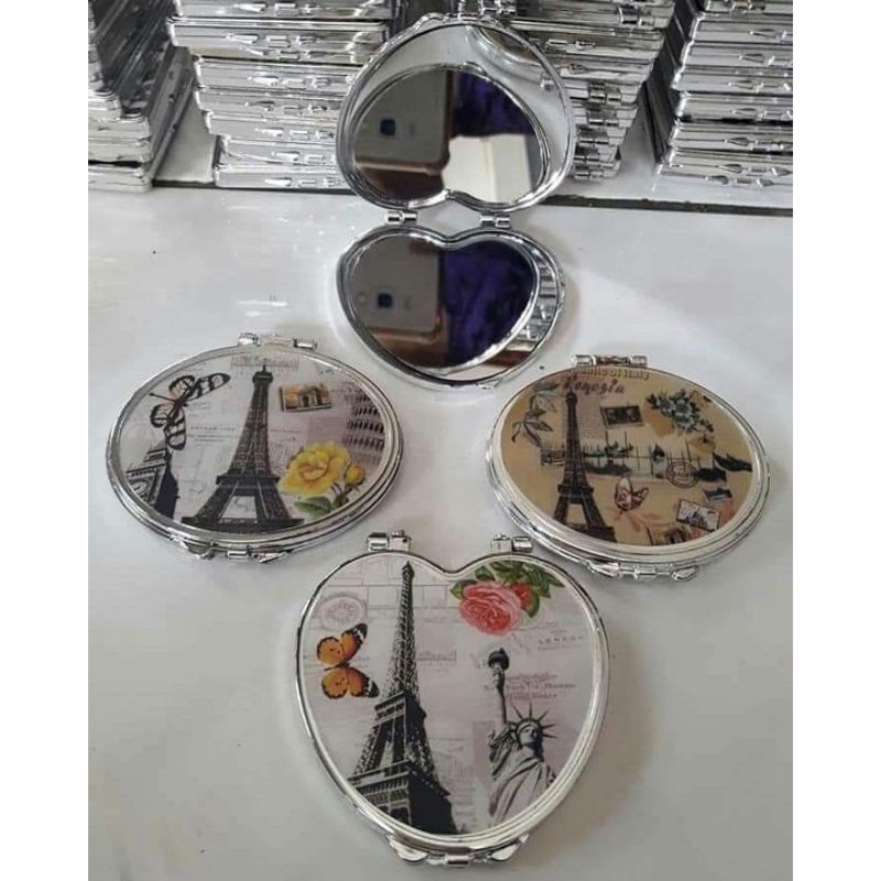 Jual KACA CERMIN KOREA / MIRROR LIPAT PORTABLE MINI LUCU FASHION ...