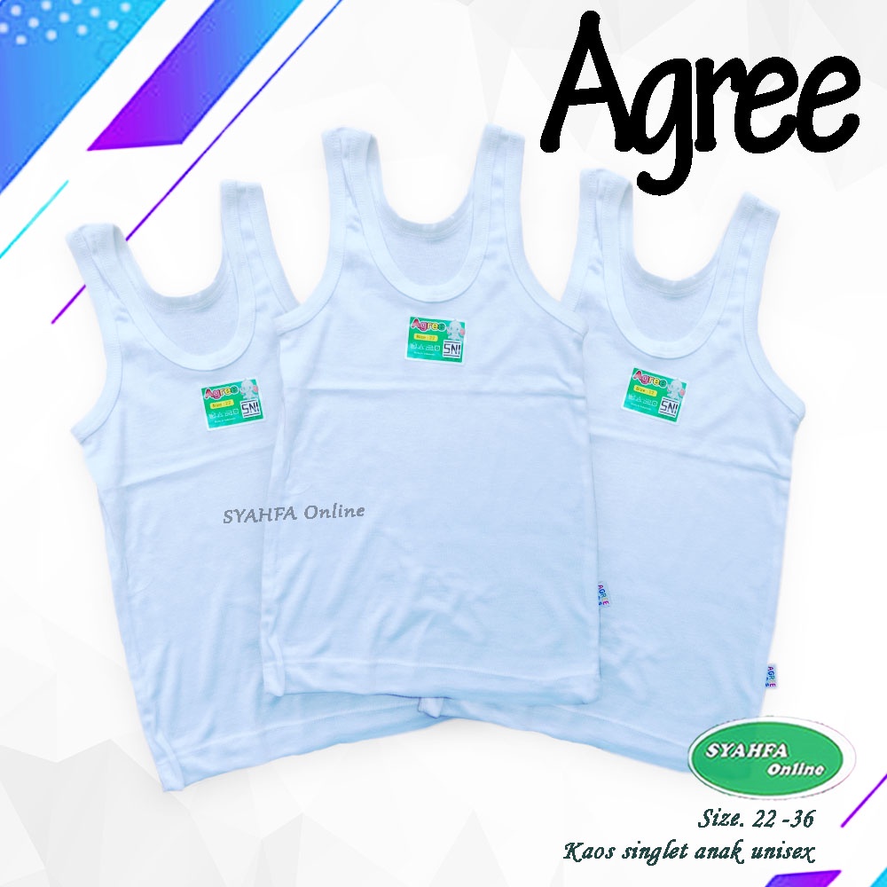 Jual Grosir ( 3pc - 6pc ) Singlet Agree Kids ST 04 | Kaos Dalam Anak ... Jual Grosir ( 3pc - 6pc ) Singlet Agree Kids ST 04 | Kaos Dalam Anak ...