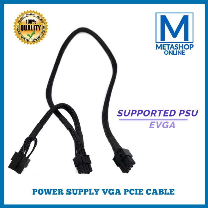 Jual Kabel Modular VGA PCIE PCI Express Power Supply PSU EVGA Cable ...