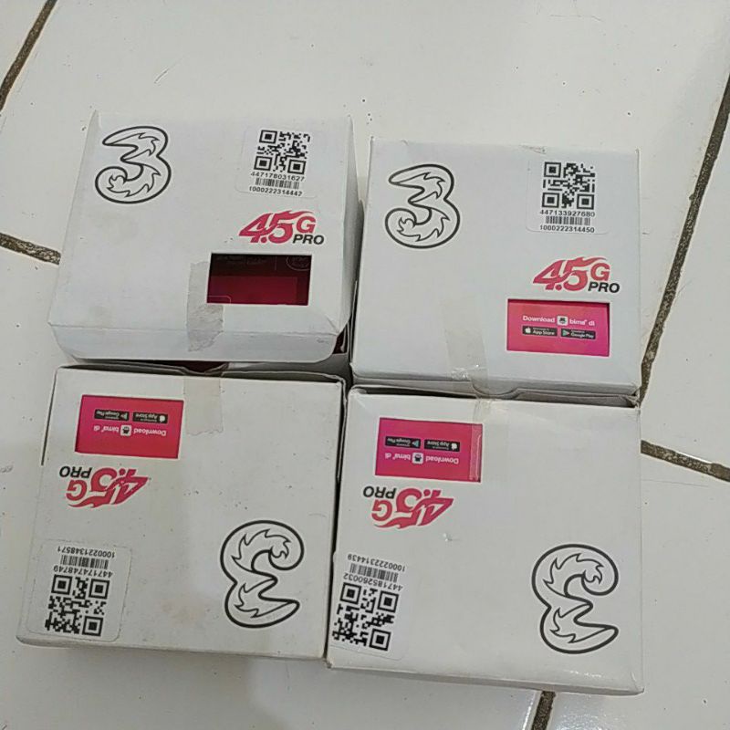 Jual kartu perdana tri three 0k 3gb 8,5gb 14,5gb 45gb | Shopee Indonesia