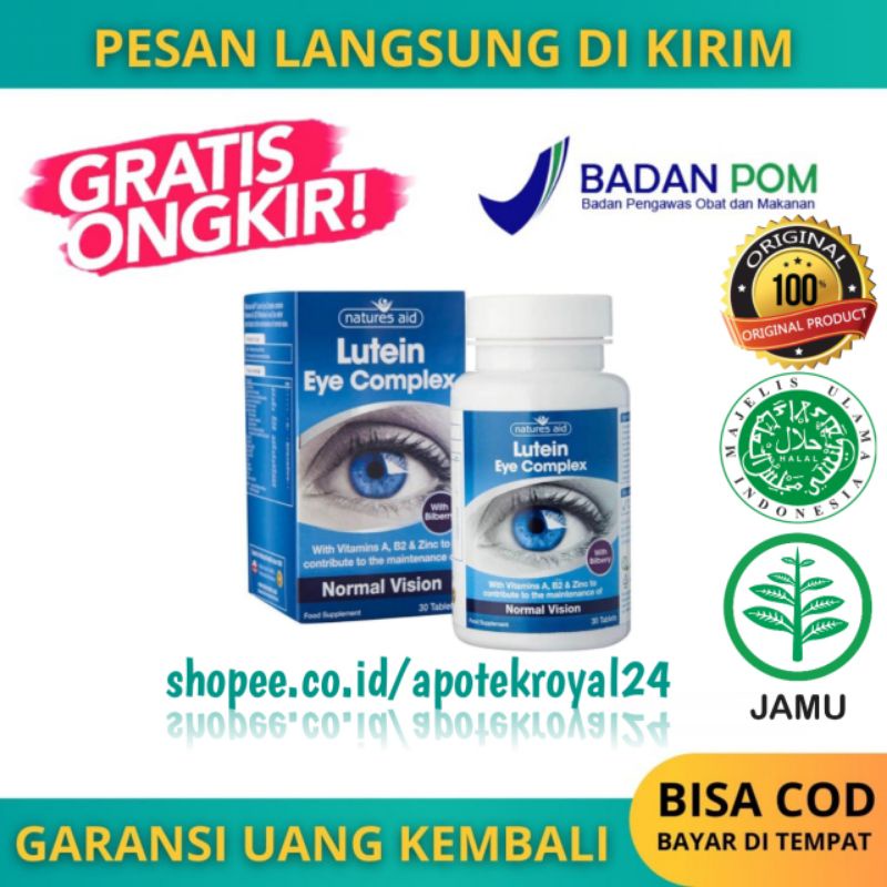 Jual Lutein eye complex suplemen kesehatan mata minus dan katarak ...