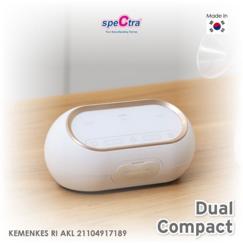 Jual Spectra Dual Compact Pompa ASI Electrik/Electrict Breast Pump ...