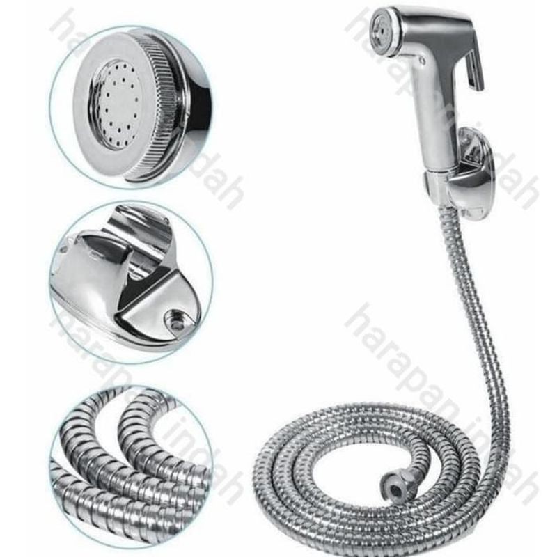 Jual Jet Shower Kloset Toilet Closet Cebok WC Semprotan Duduk Kamar Mandi | Shopee Indonesia