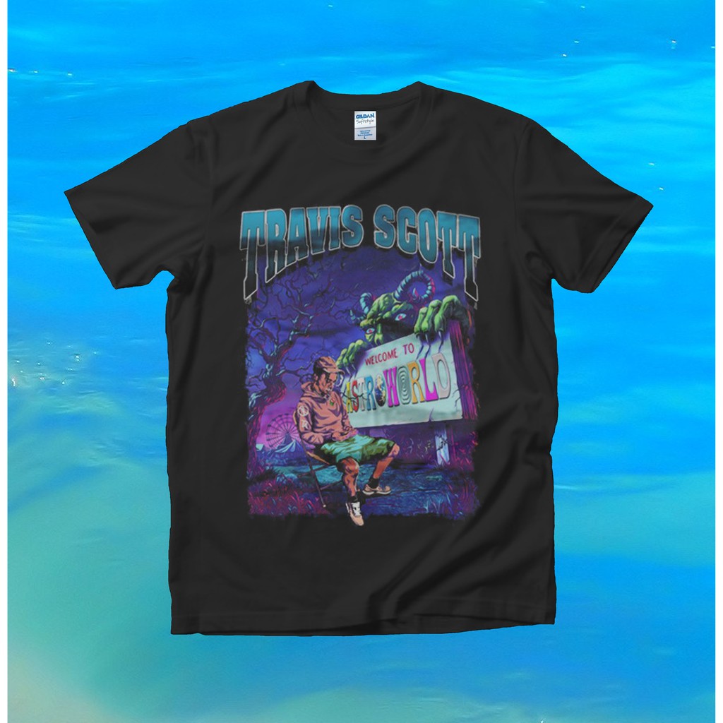 Jual KAOS TRAVIS SCOTT - Kaos Rap Kaos Rapper Kaos Band Kaos Musik ...