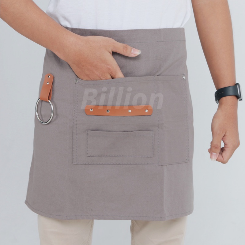 Jual Bp Apron waiters celemek setengah badan pria wanita waist apron ...
