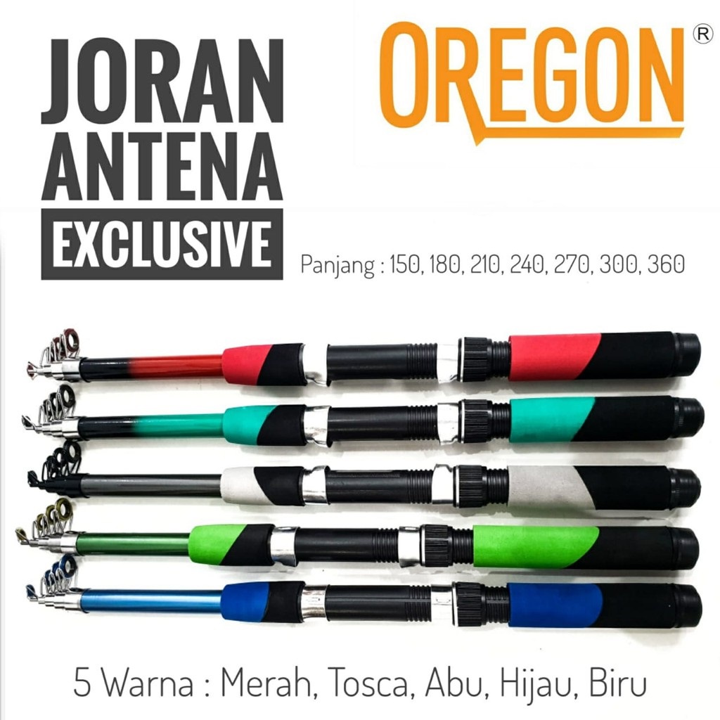 Jual Joran Pancing Oregon Exclusive 150 180 210 240 270 300 360 cm ...