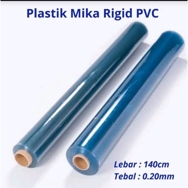 Jual Plastik Mika Meteran / Taplak Meja Kaku tebal 0,20 mm x Lebar 140 cm Harga Per mtr | Shopee ...