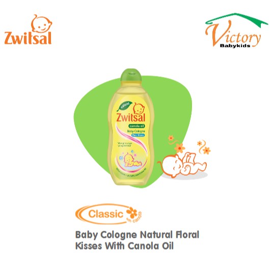 Jual Zwitsal Baby Cologne Canola Oil Froral Kisses 100ml | Shopee Indonesia