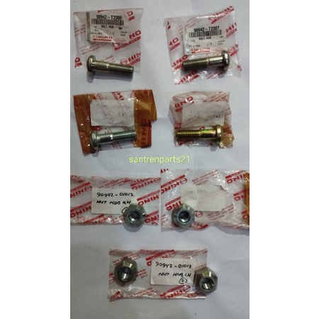 Jual Baut Roda Hino Dutro Engkel 110SD,SDL,SDBL Empat Roda 90942 ...