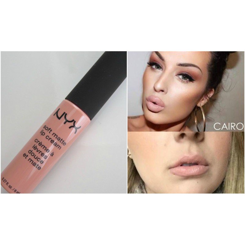 Jual ORI NYX SMLC Soft Matte Lip Cream #16 Cairo | Shopee Indonesia