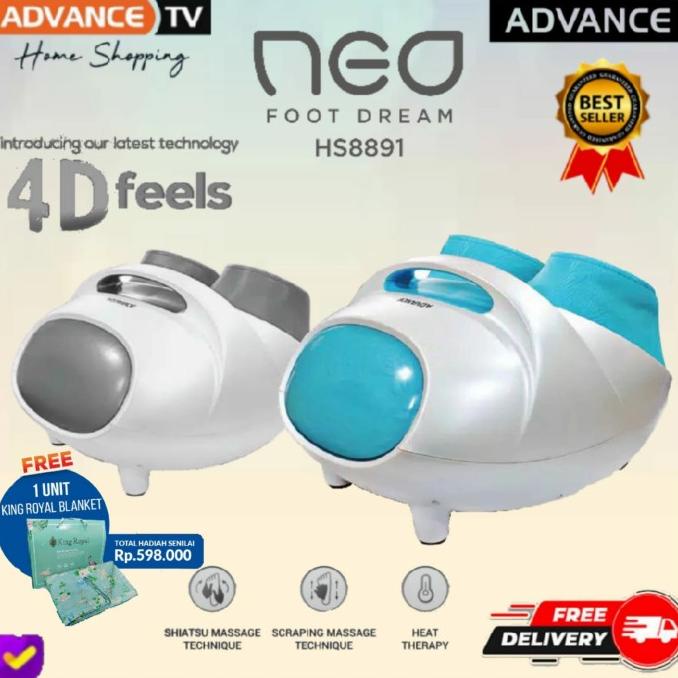 Jual ALAT PIJAT KAKI ADVANCE NEO FOOT DREAM 2 Lc | Shopee Indonesia