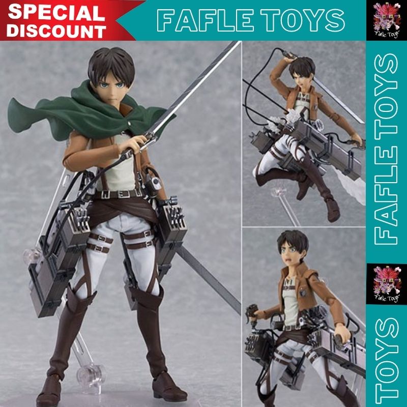 Jual Action Figure Eren AOT / Figma Eren AOT / Figma Eren Attack On ...