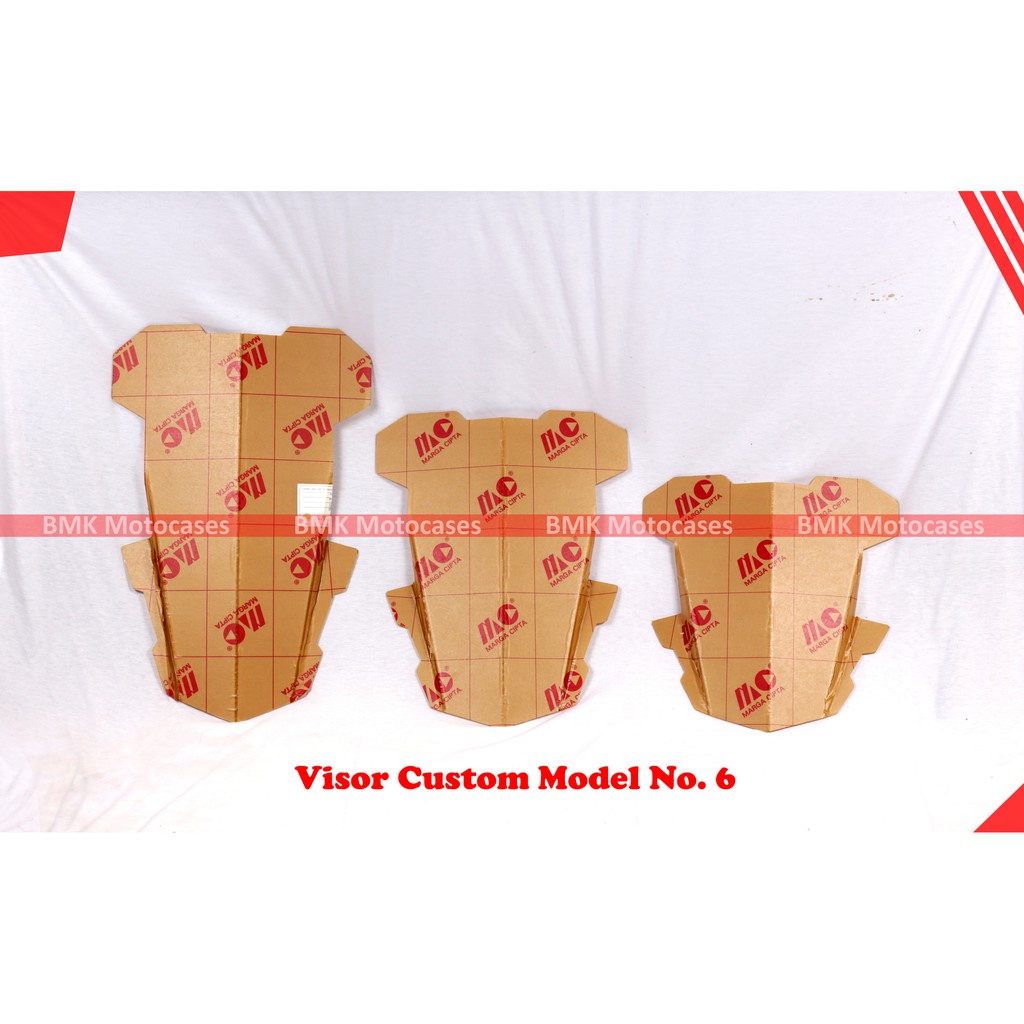 Jual Windshield Visor Custom Universal Model 6 Beat Vario Mio Xride ...