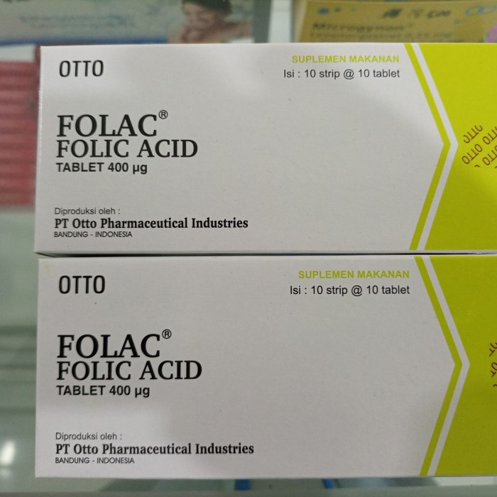Jual Ibu Hamil - Folac Folic Acid 400Mg Vitamin Ibu Hamil | Shopee ...