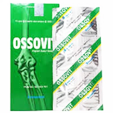 Jual OSSOVIT VITAMIN TULANG HARGA PER BOX ISI 60 TAB | Shopee Indonesia