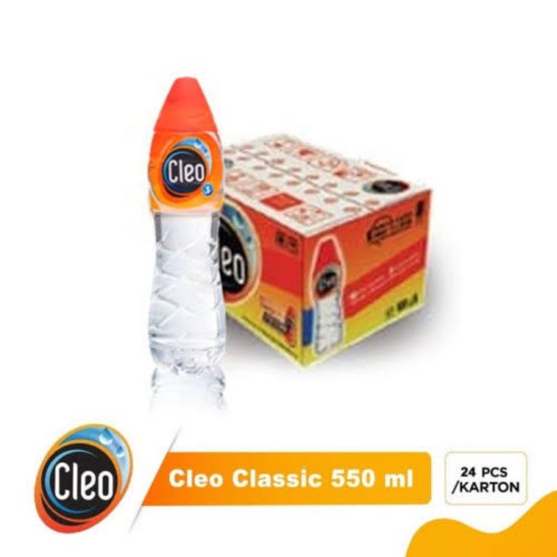 Jual CLEO CLASSIC 550ML ISI 24 | Shopee Indonesia
