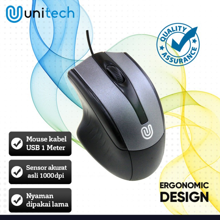 Jual Optical Mouse Kabel USB G5 Unitech Wired USB 1000DPI | Shopee ...