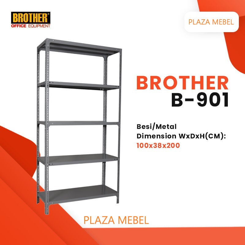 Jual Rak Besi Serbaguna BROTHER / Rak Arsip Metal | Shopee Indonesia
