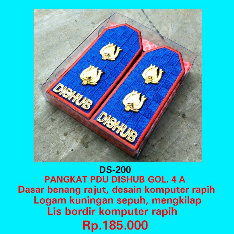 Jual ds-200 pangkat pdu dishub golongan 4 a jabatan struktural | Shopee ...