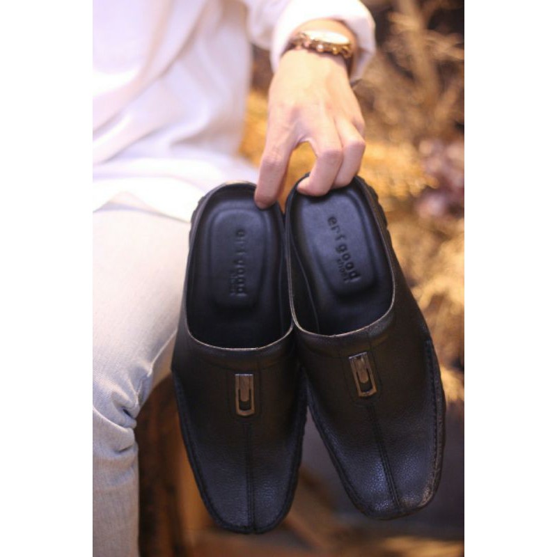 Jual Maxfootwear - Sepatu Slip On Pria Sepatu Sandal Selop Kulit Pria ...