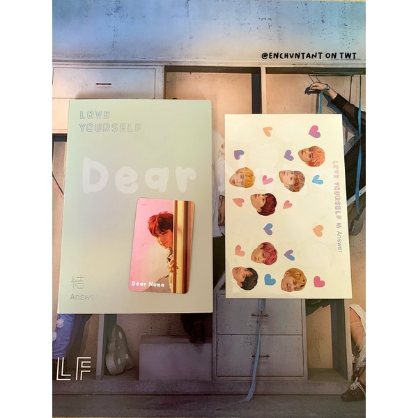 Jual (POSTER) BTS - LOVE YOURSELF : ANSWER (E VER) | Shopee Indonesia