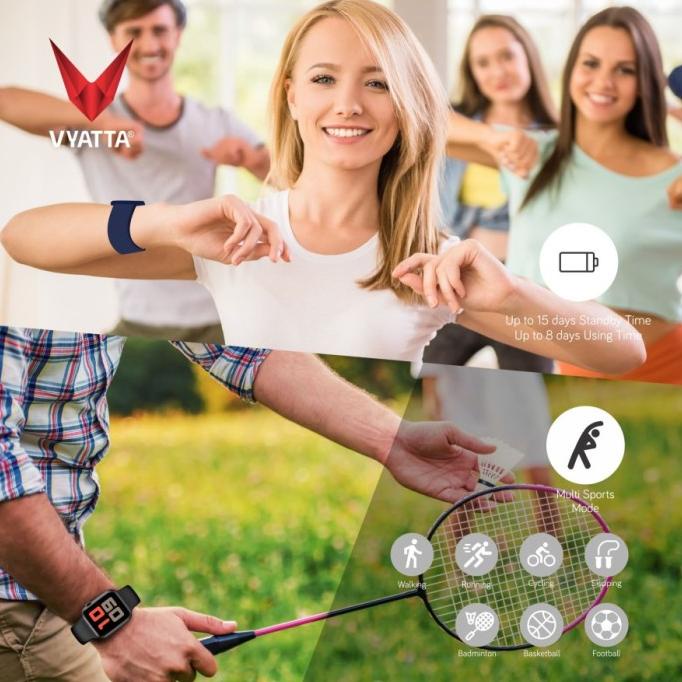 Jual For Sale Vyatta Fitme U Smartwatch Bluetooth Phone Call, Gps Connected - Blue | Shopee ...