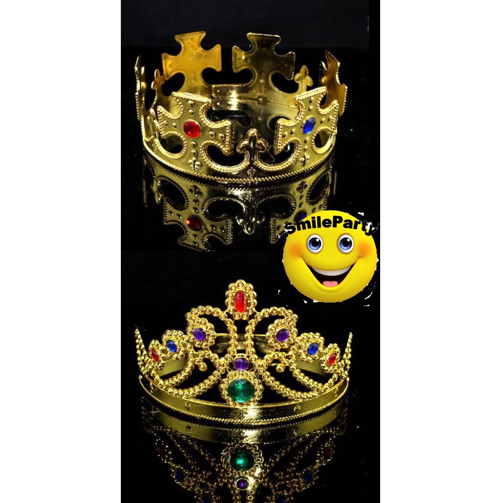 Jual Mahkota Pesta Raja / Ratu Crown Party King / Queen Mahkota King ...