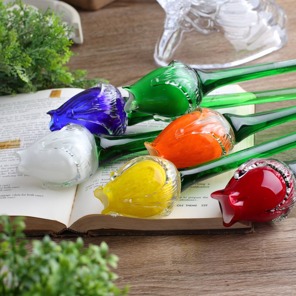 Jual Bunga Kaca Tulip 45 cm | Shopee Indonesia