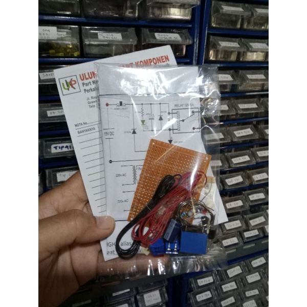 Jual skema rangkaian modul auto charger SCR 2p4m DIY auto cut off ...