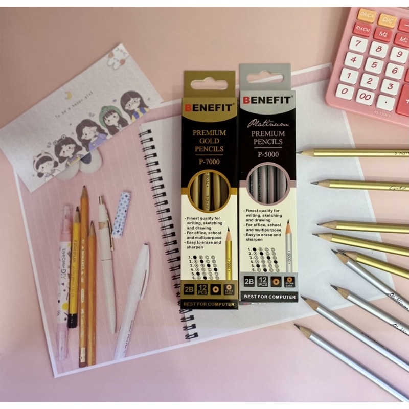 Jual Pensil 2b Benefit 12pcs Non Toxic German Lead Pensil Sketsa