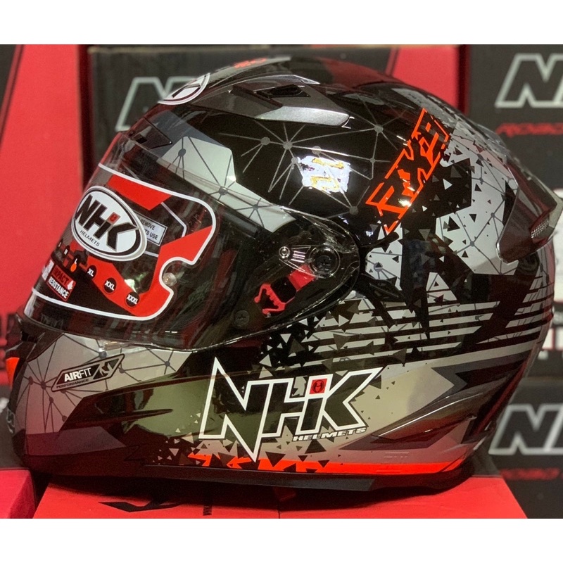 Jual NHK RX9 TOCIX BLACK SILVER GLOSSY DAN DOFF | Shopee Indonesia