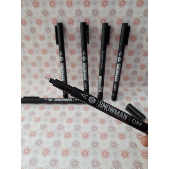Jual ECER Spidol Permanent Snowman OHP OPF perpcs/Spidol Waterproof ...