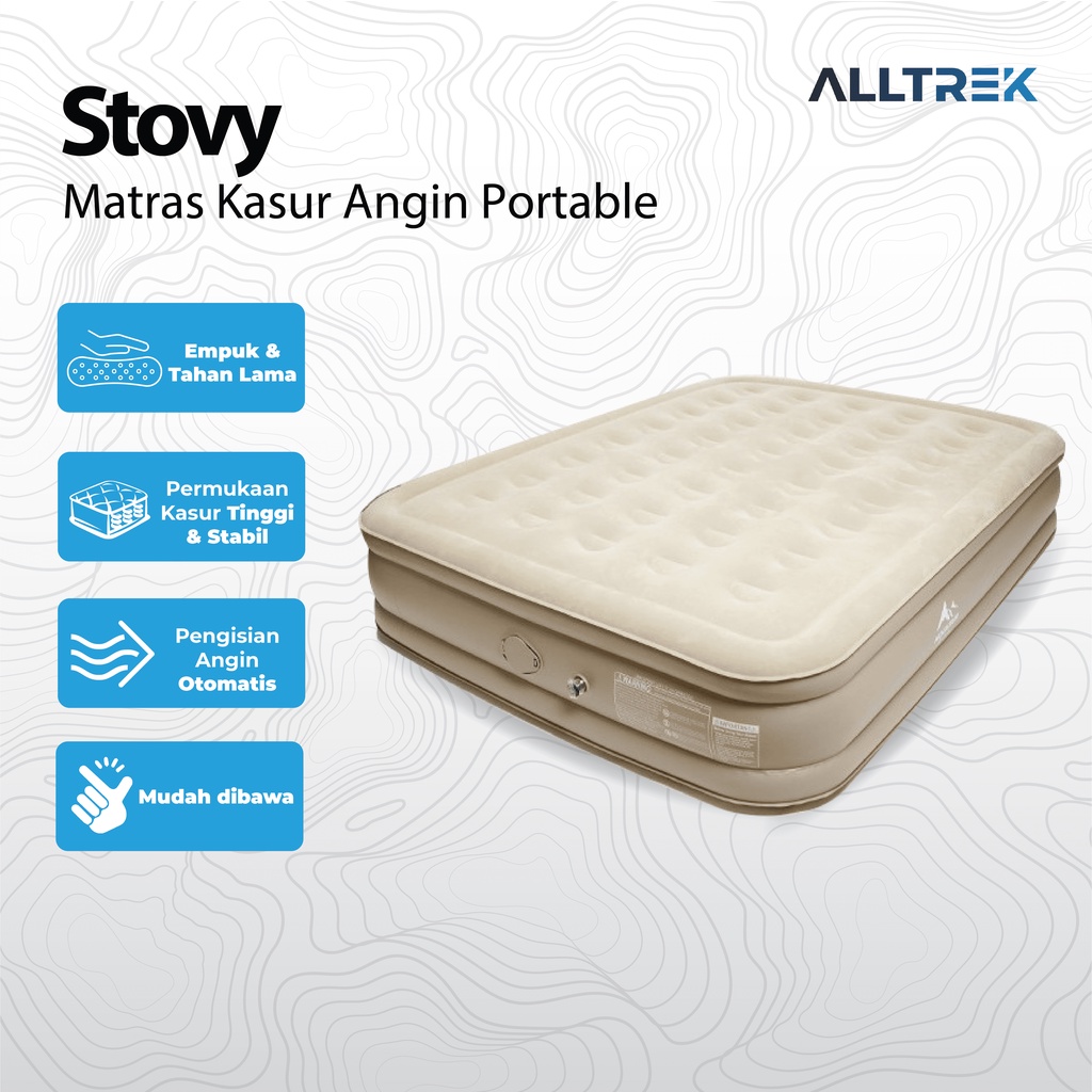 Jual ALLTREK Matras Kasur Angin STOVY Automatic Inflation Outdoor ...
