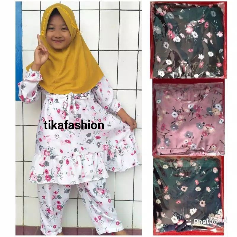 Jual setcel anak MONALISA S M L XL (USIA 3-11tahun) | Shopee Indonesia