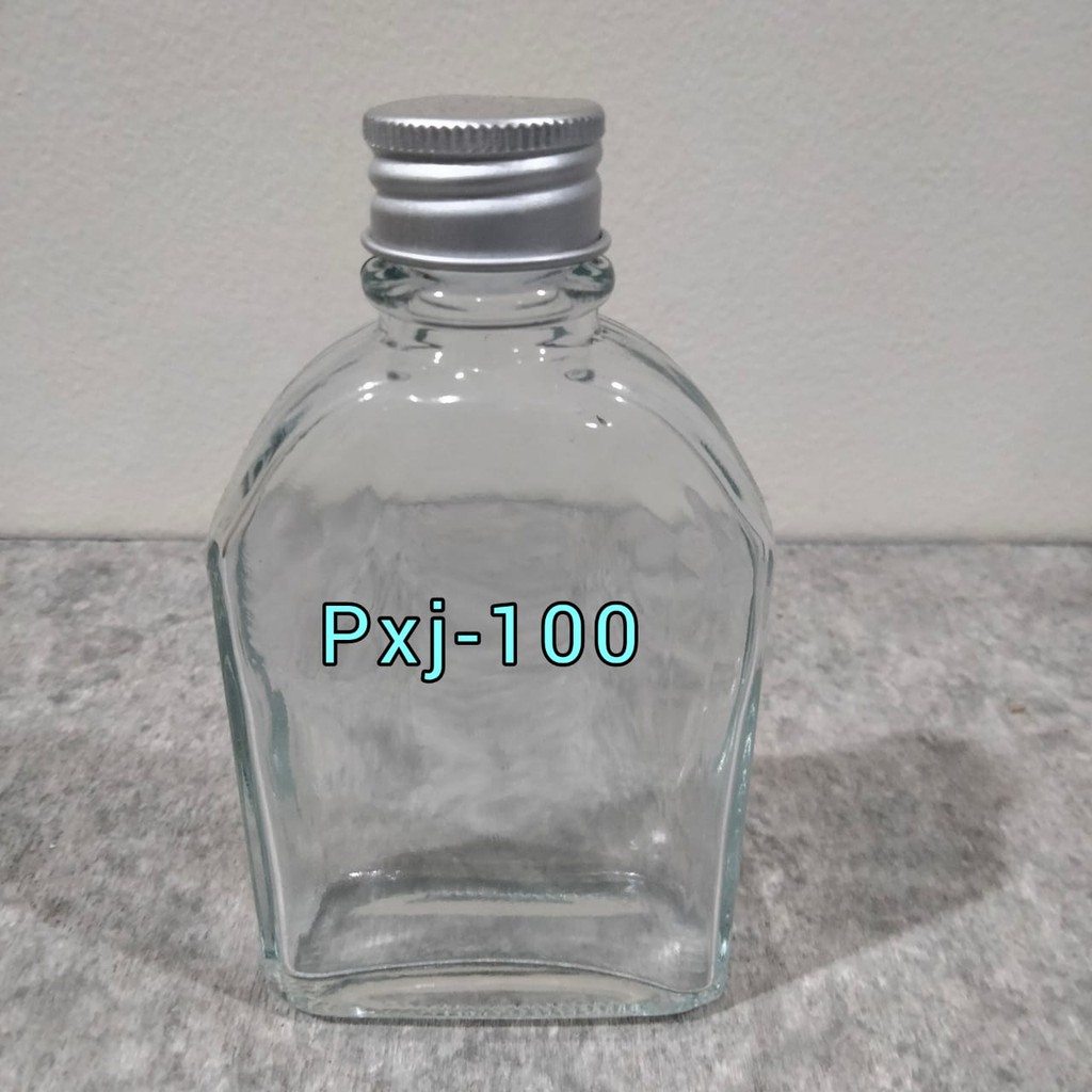 Jual BOTOL KACA POLOS - GEPENG/Glass Bottle Minuman Kopi/Susu/Juice/Teh ...