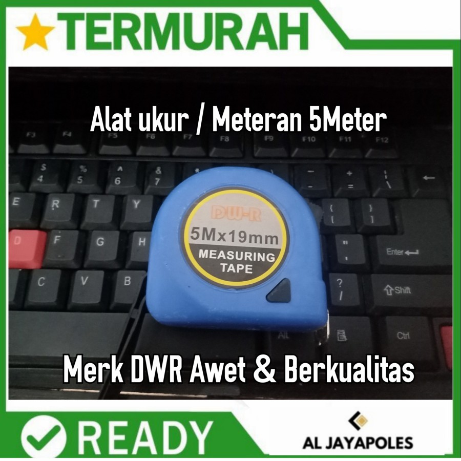 Jual Alat ukur / Meteran 5Meter DWR Berkualitas & Awet | Shopee Indonesia